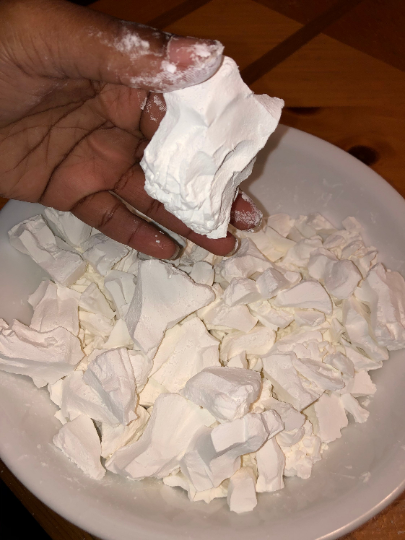 argo corn starch chunks